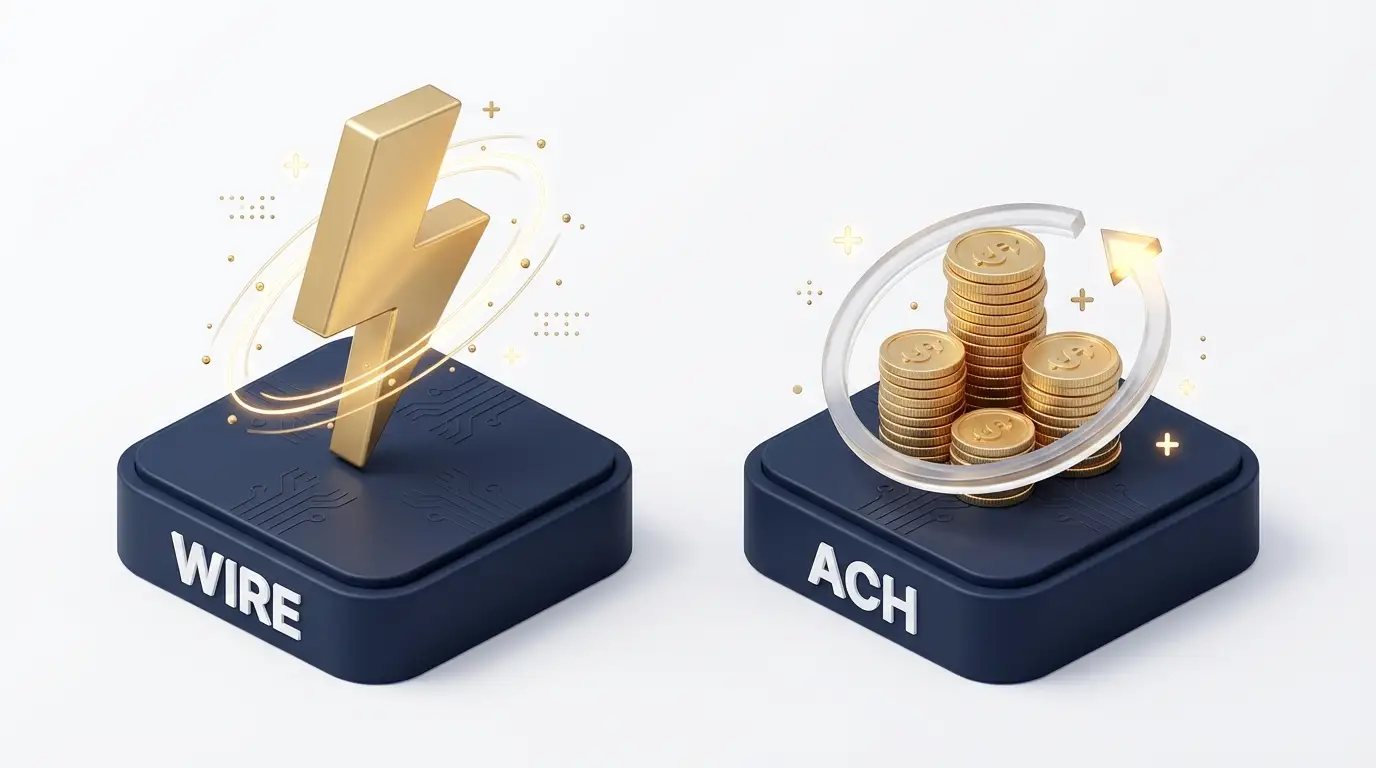 ACH vs. Wire Transfer: Speed, Cost, & Security Guide